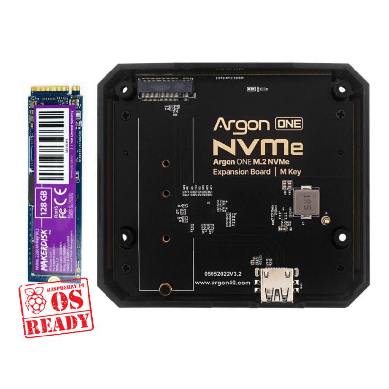 Argon One M.2 NVMe Base with M.2 NVMe SSD Kits
