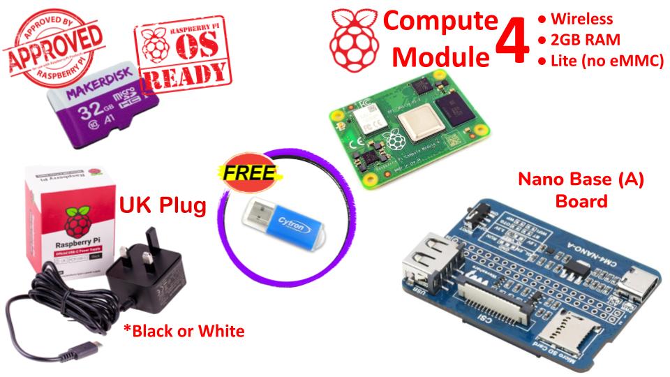 Nano Base (A) Board for Raspberry Pi CM4 and Kits