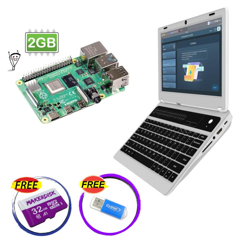 CrowPi L Basic - Real Raspberry Pi Laptop Kits