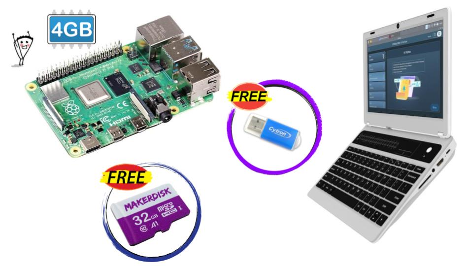 CrowPi L Basic - Real Raspberry Pi Laptop Kits CrowPi L Basic - Real Raspberry Pi Laptop Kits
