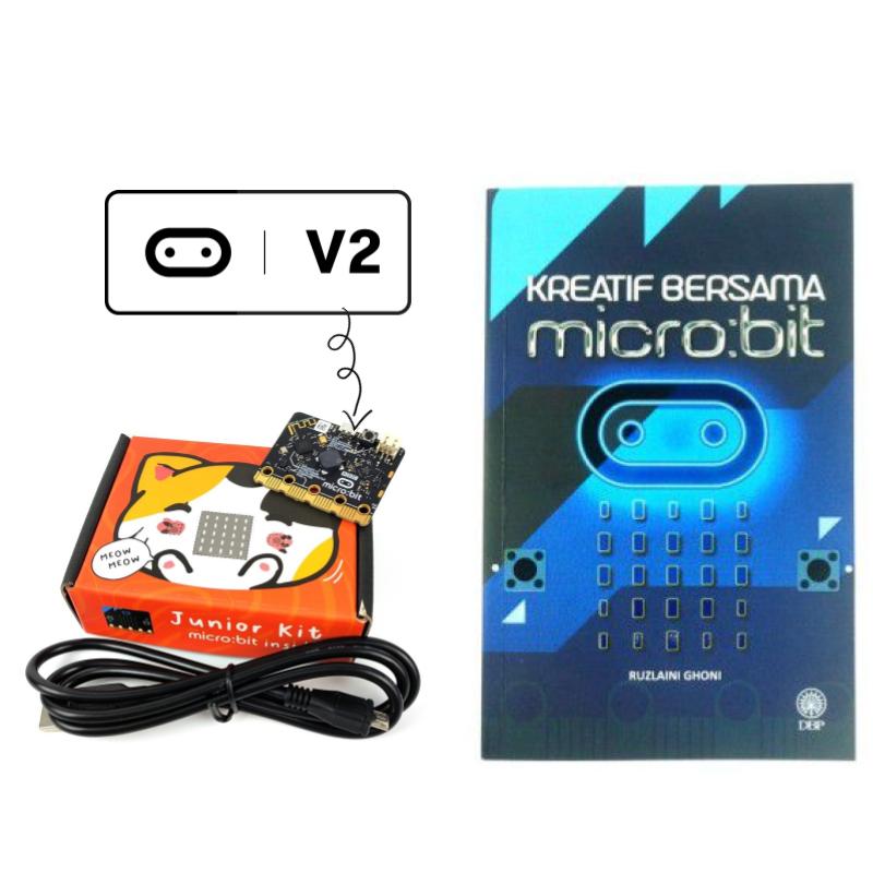 micro:bit Junior Kit with Kreatif Bersama micro:bit Book