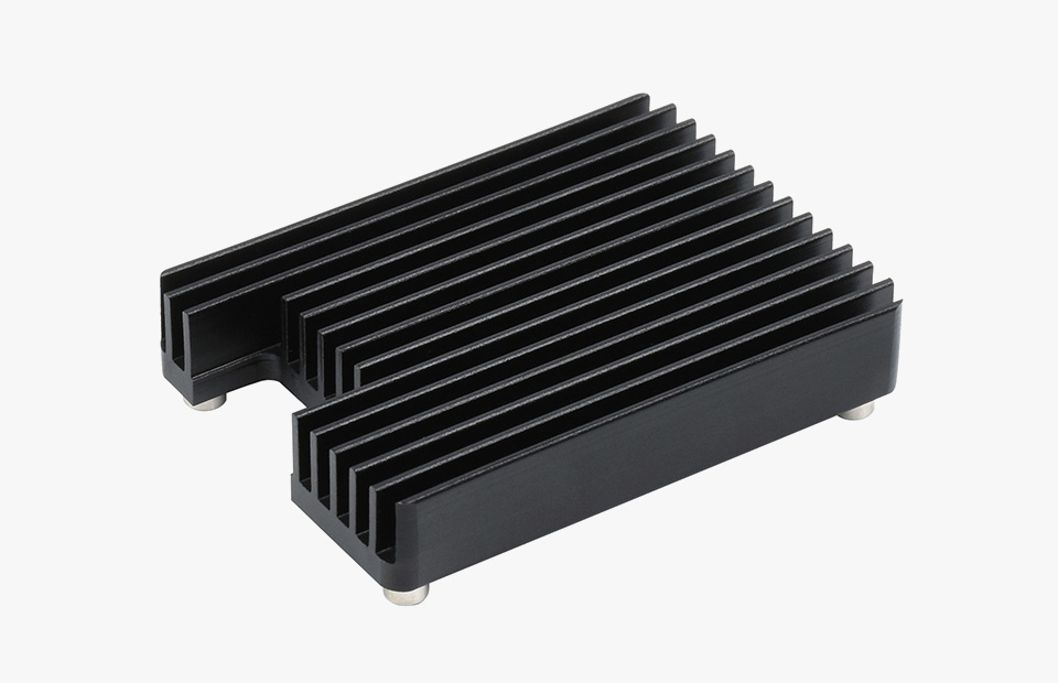 High Profile Heatsink for CM4 with Antenna Opening