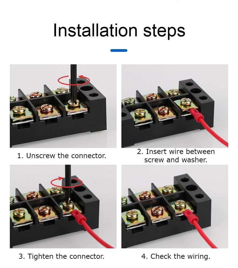 Screw Terminal Block 15A 5-Ways