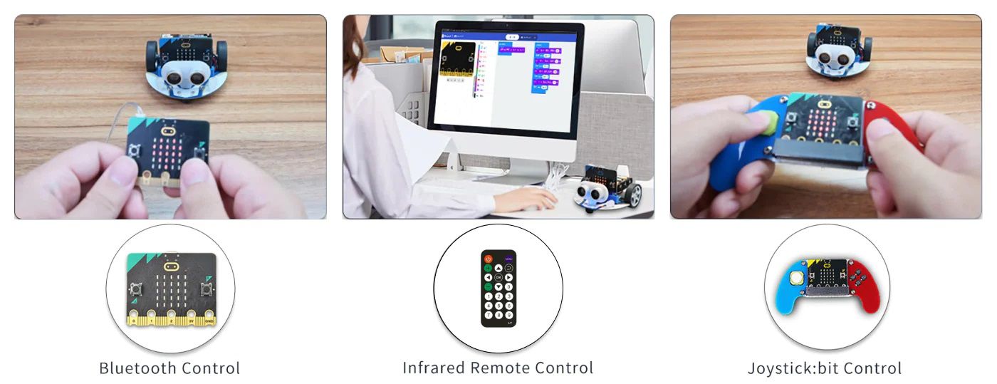 micro:bit Smart Cutebot (without micro:bit)