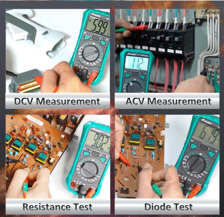 Pro'sKit 3 1/2 Digital Multimeter - MT1220