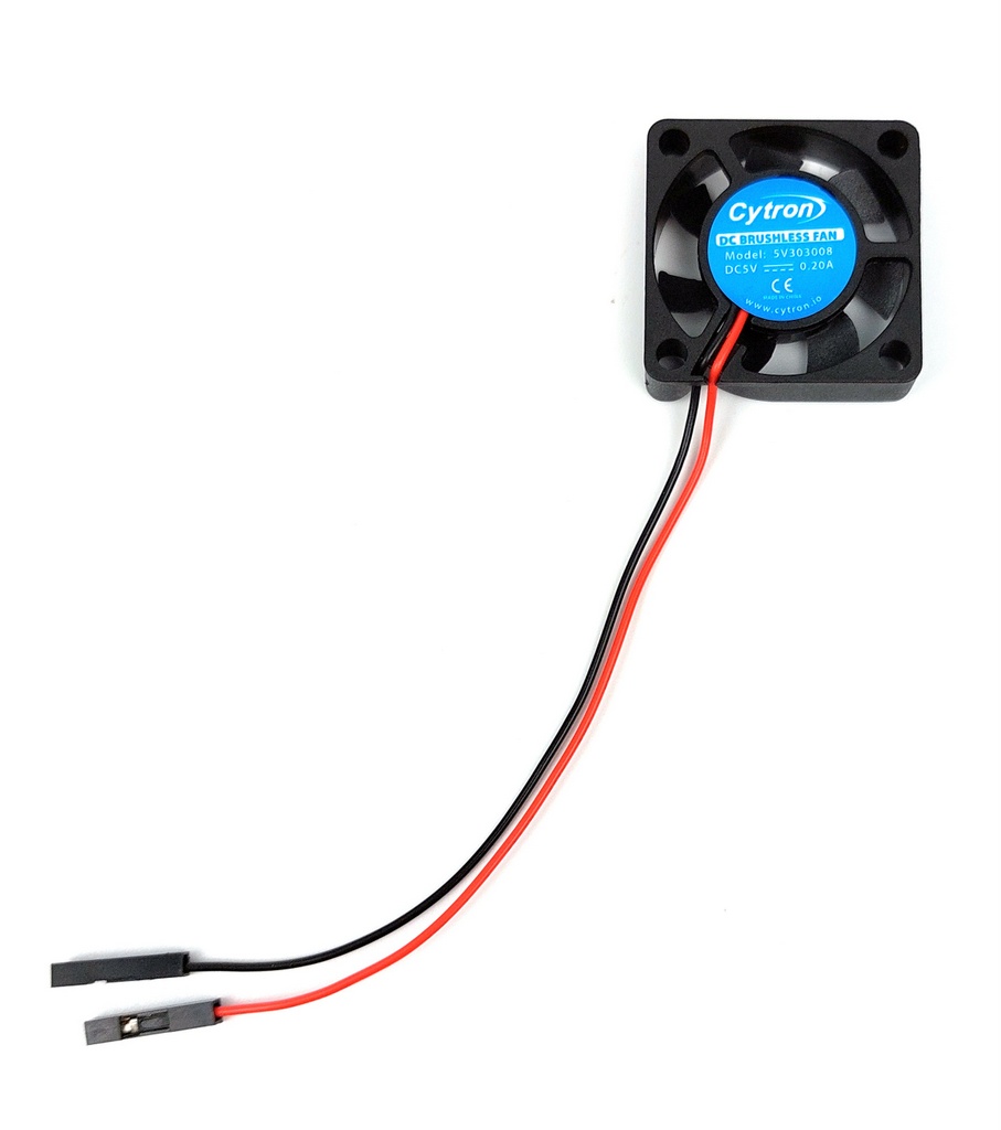 3V-5V 0.2A Cooling Fan for RPi with Screws