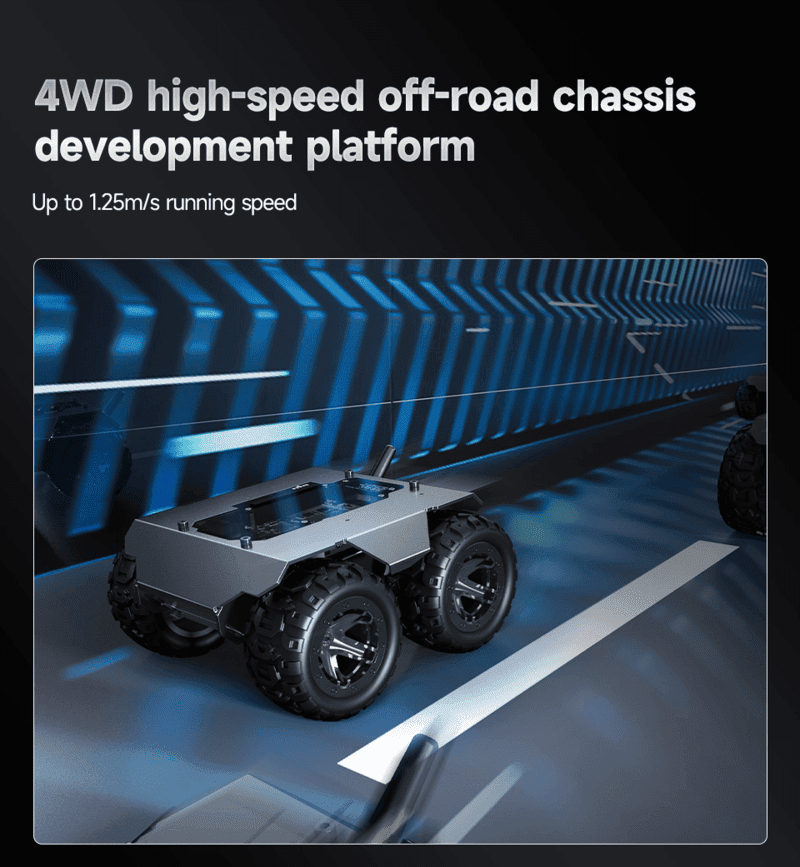 Wave Rover for Jetson Orin Nano / Raspberry Pi