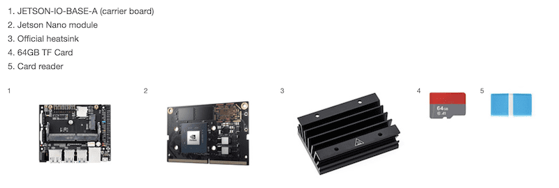 Alternative NVidia Jetson NANO 4GB B01 Dev Kit with Official Module