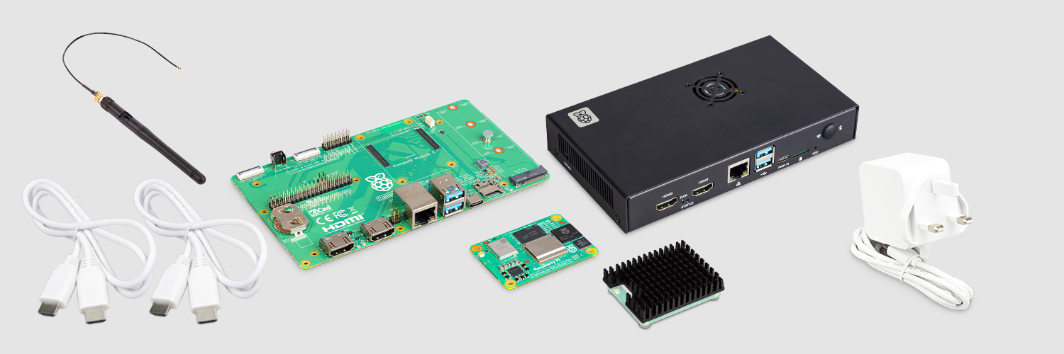 Bộ Kit Phát Triển Raspberry Pi 5 Compute Module 5 - Phích cắm EU