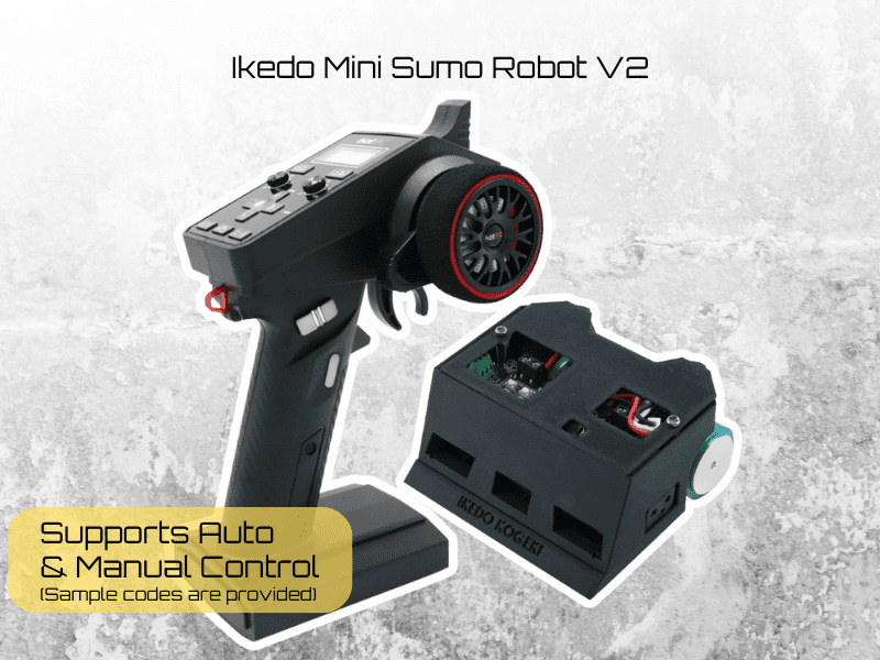 Ikedo Mini Sumo Robot V2