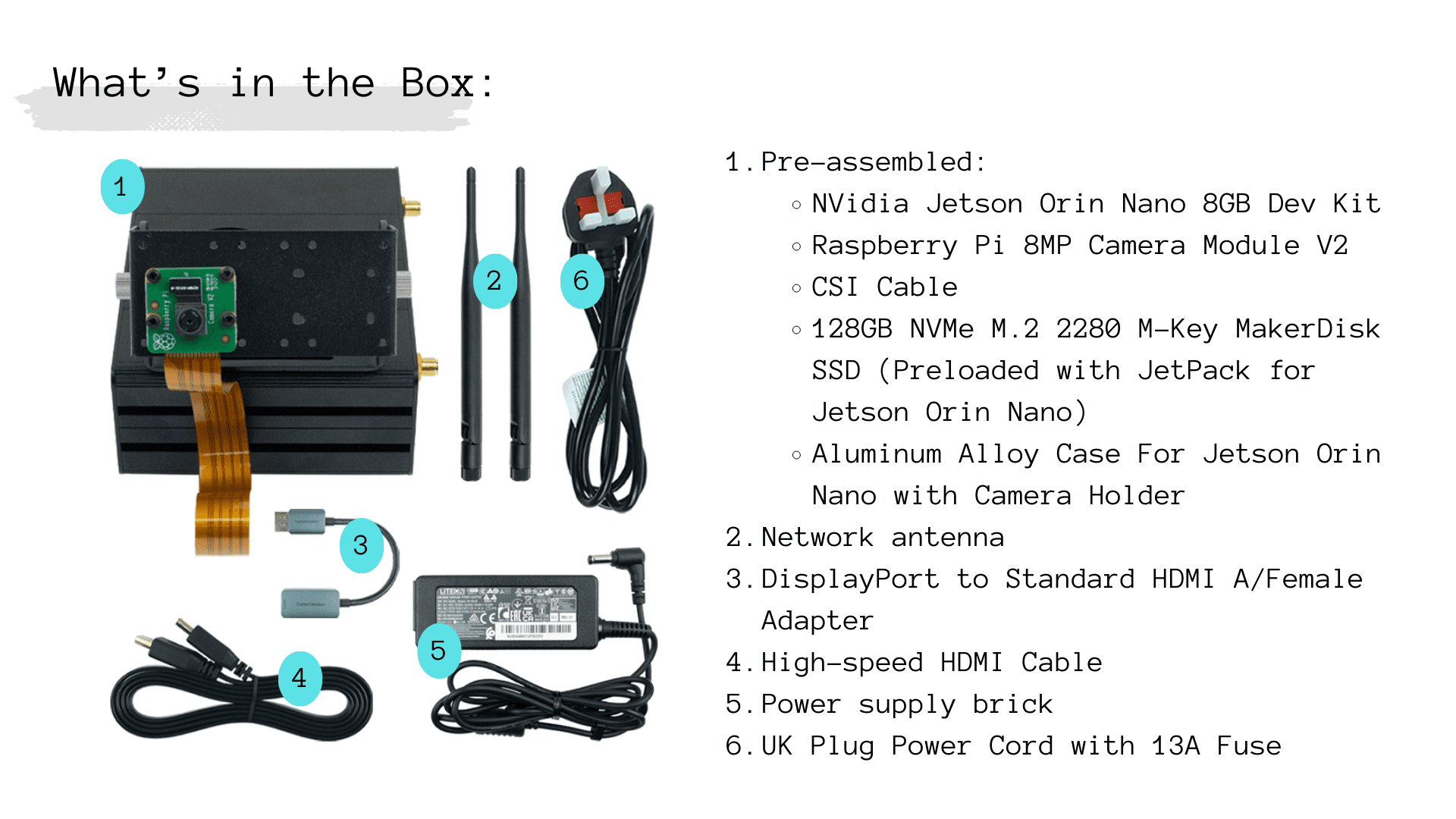 Nvidia Jetson Orin Nano Training Kit - AI Computer Vision