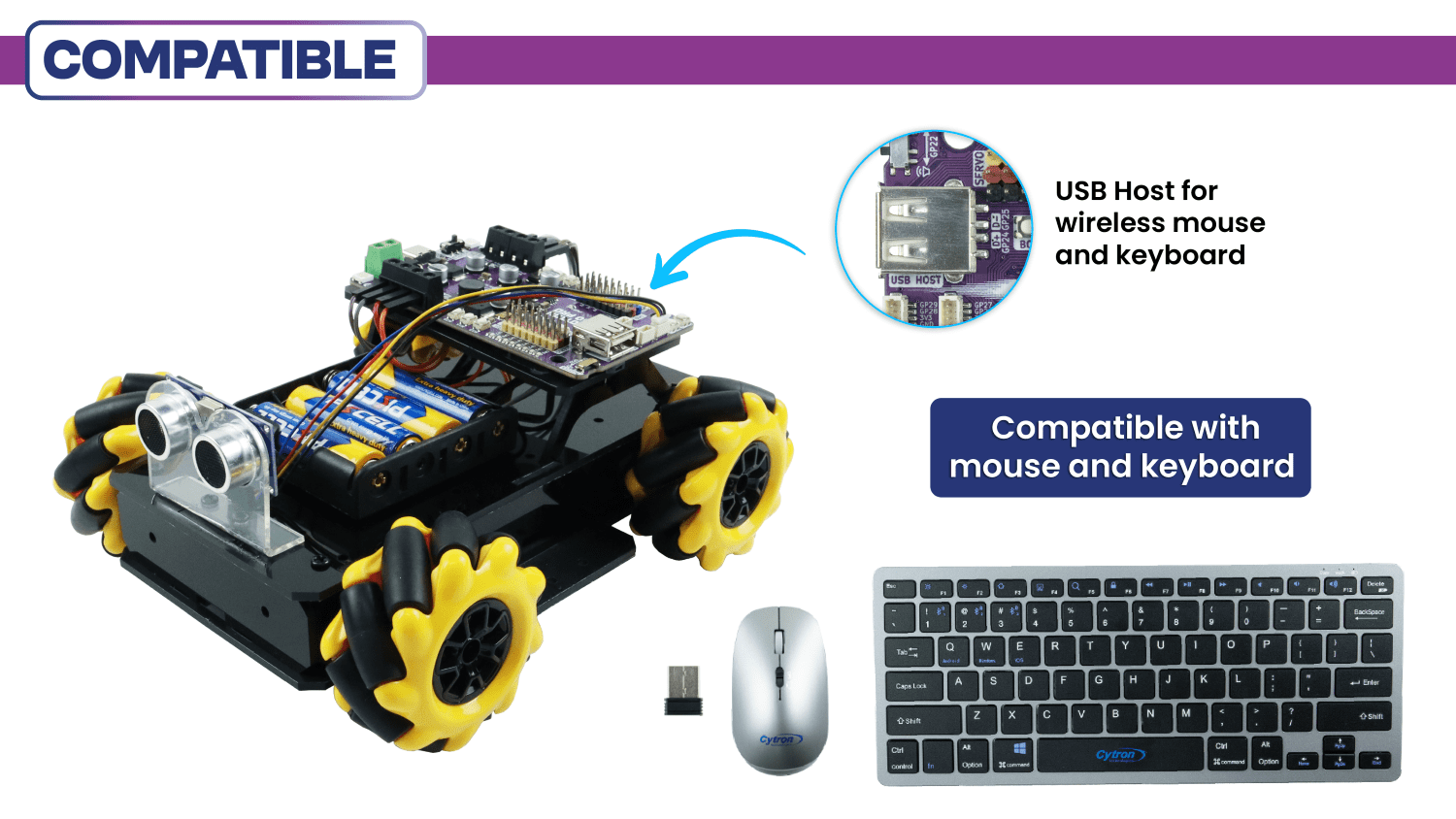 Motion 2350 Pro Mecanum Robot Kit