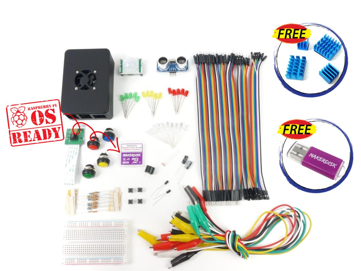 Raspberry Pi 4 Model B Beginner Kit
