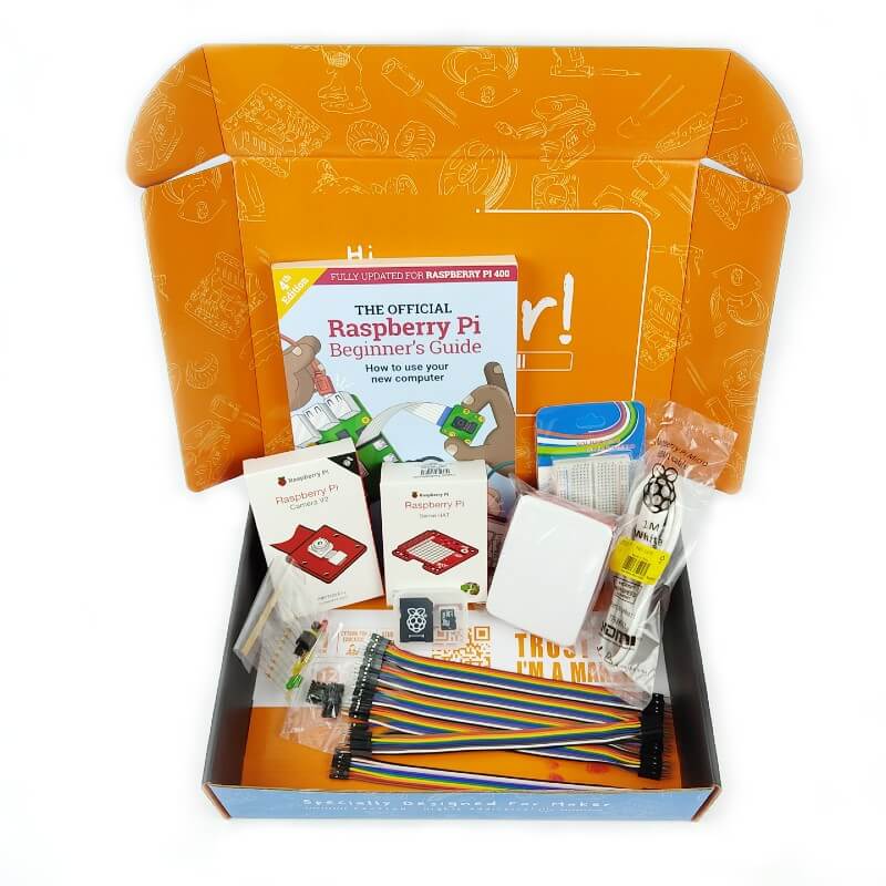 Raspberry Pi 4 Model B Beginner Kit V2-UK Plug