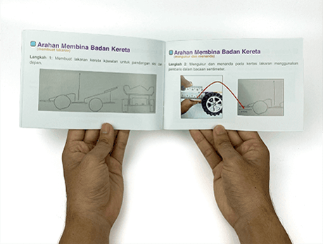 Kereta Kawalan Jauh (5 Set) - Projek RBT SK Tahun 6