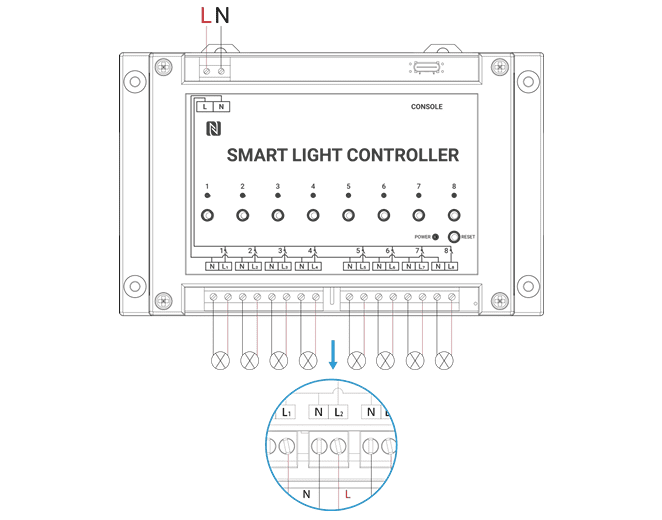 WS558-LN LoRaWAN Smart Light Controller