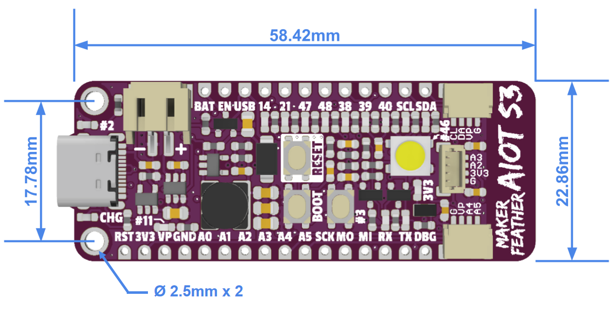 Maker Feather AIoT S3: Simplifying AIoT with ESP32