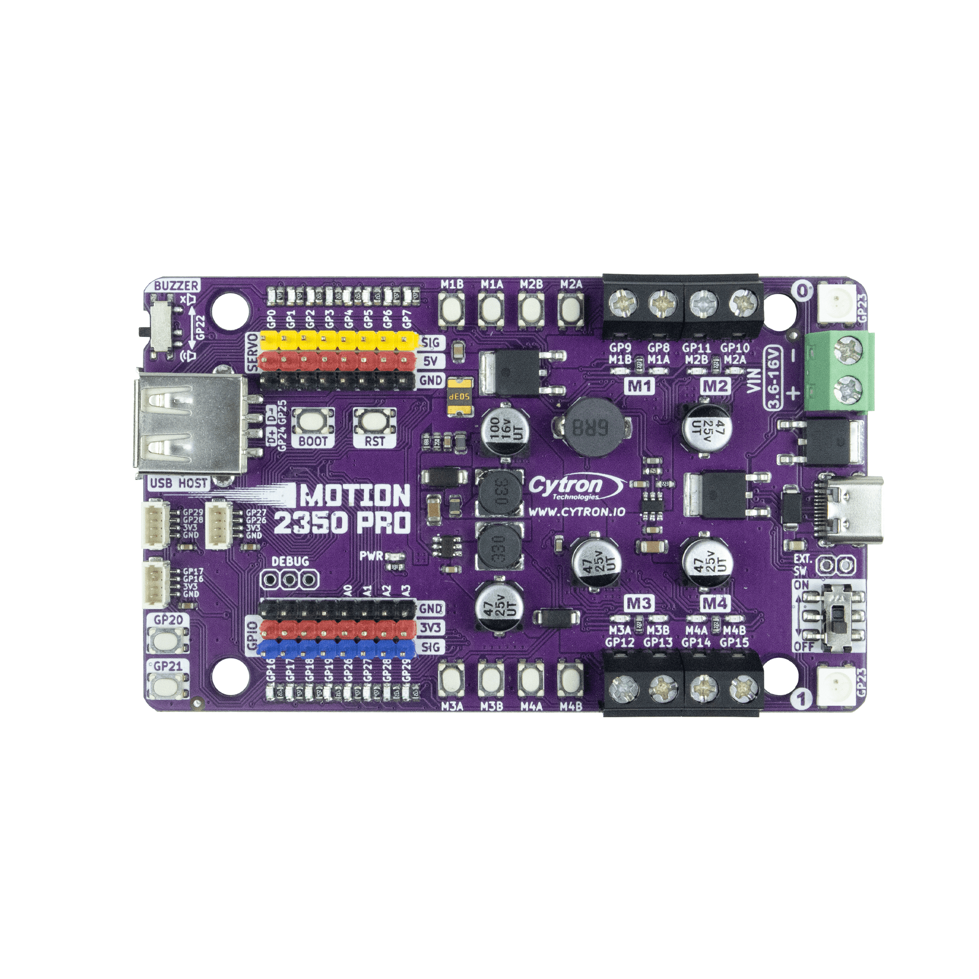 Raspberry Pi Pico 2 Microcontroller Board