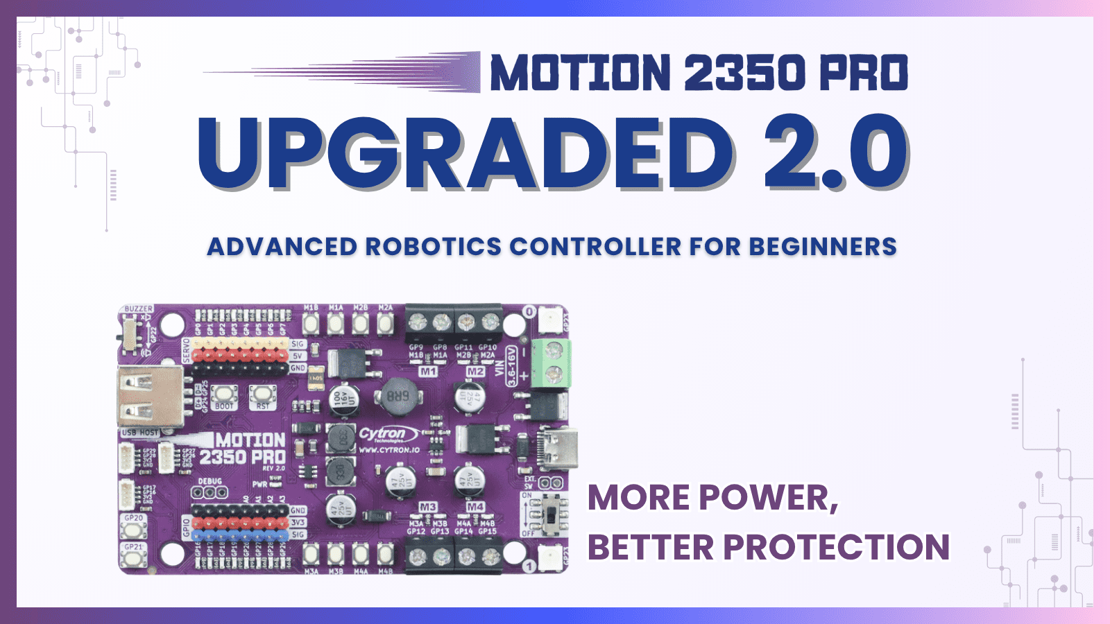 MOTION 2350 Pro - Advanced Robotics Controller for Beginners