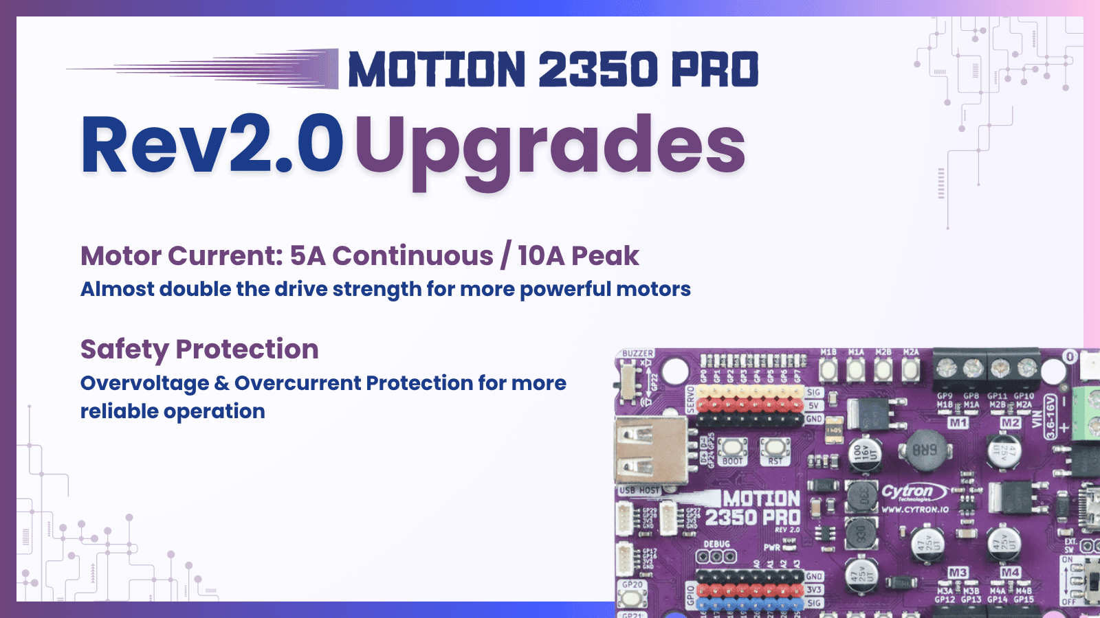 MOTION 2350 Pro - Advanced Robotics Controller for Beginners