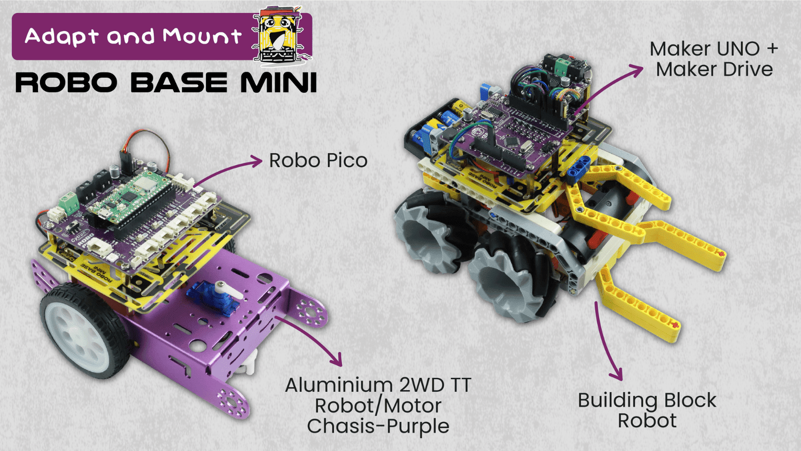 Robo Base Series: Perfect Foundation for Your Robot Adventures