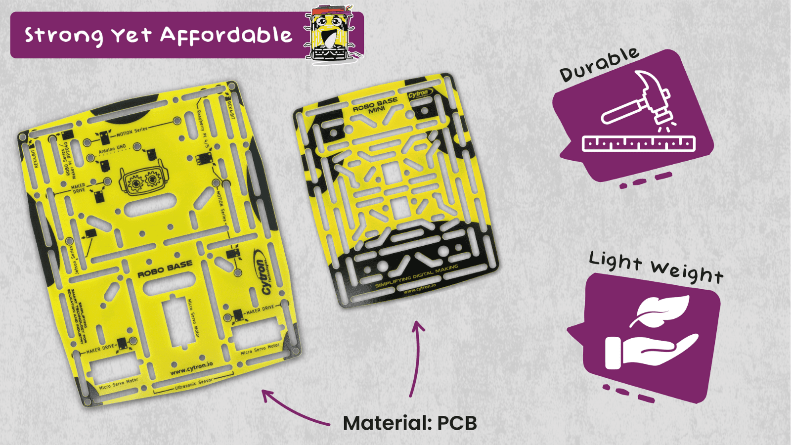 Robo Base Series: Perfect Foundation for Your Robot Adventures