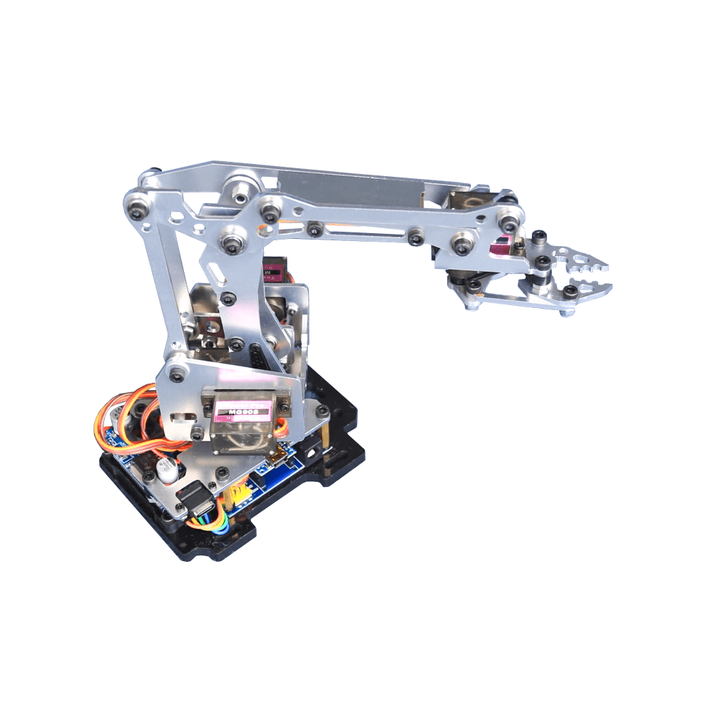 Metal Robotic Arm with Claw/Gripper