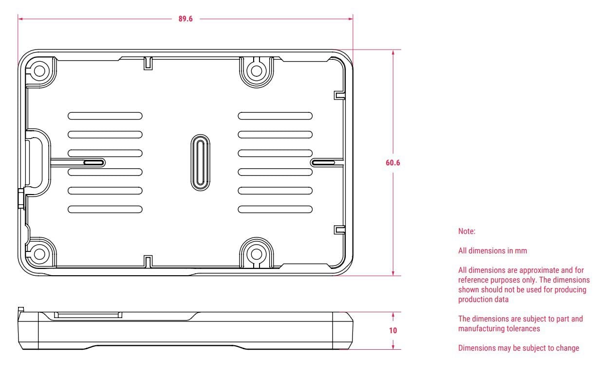 Raspberry Pi 5 Bumper Case