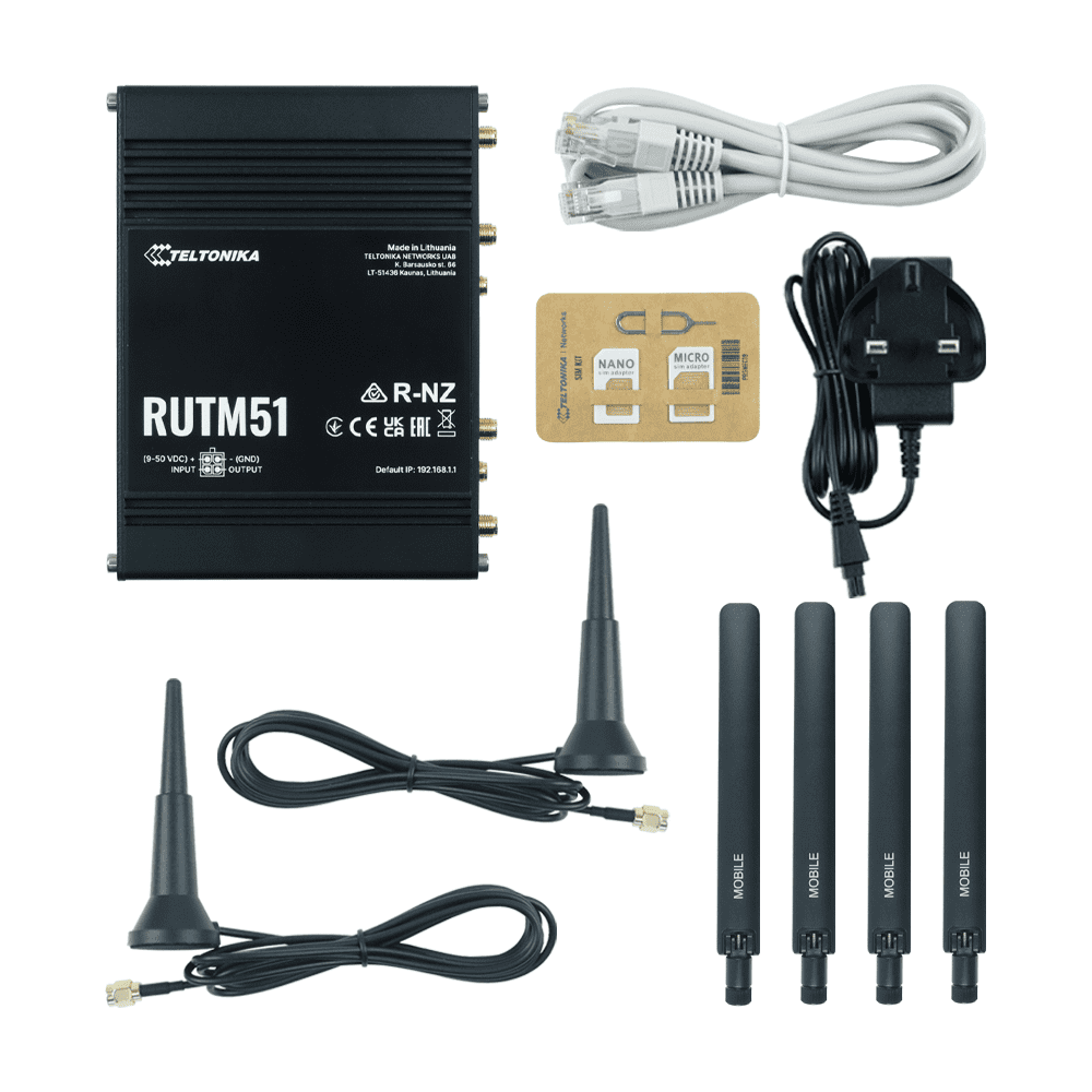RUTM51 Industrial 5G Router