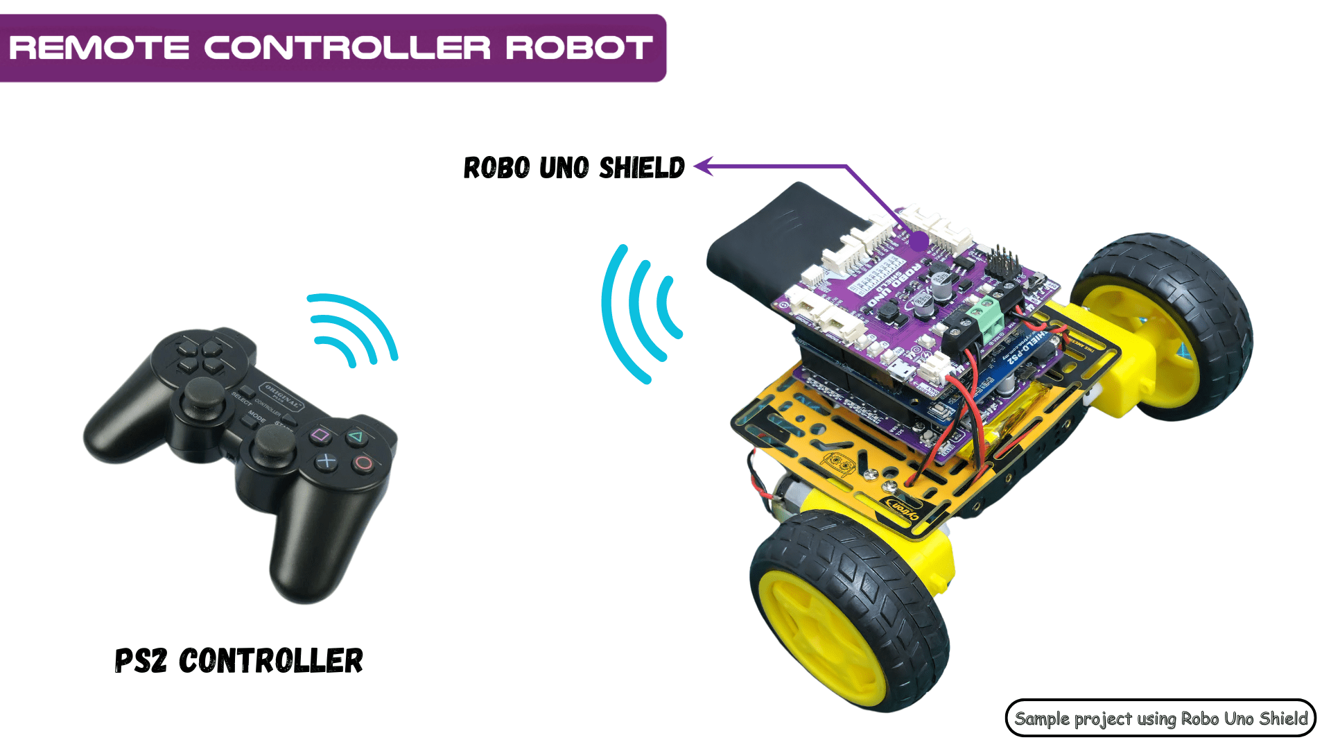 Robo Uno Shield For Arduino The All In One Robotics Shield