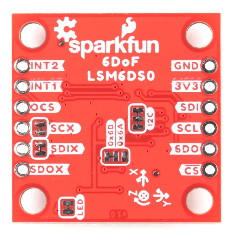 SparkFun 6 Degrees of Freedom Breakout - LSM6DSO (Qwiic)