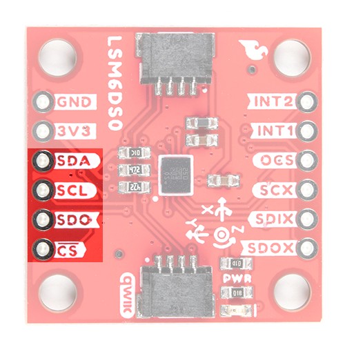 SparkFun 6 Degrees of Freedom Breakout - LSM6DSO (Qwiic)