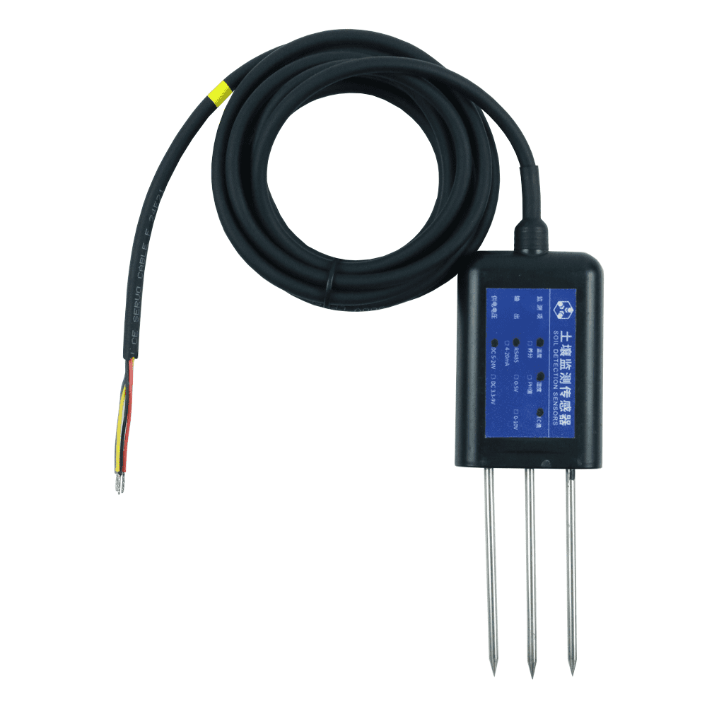 RS485/Modbus RTU 3 in 1 Soil Sensor - Moisture, Temperature & EC