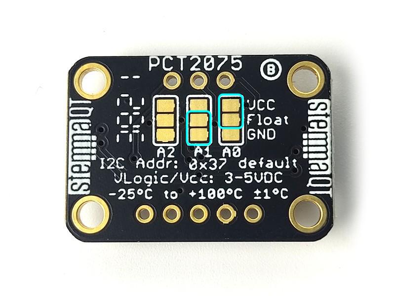 Adafruit PCT2075 Temperature Sensor - STEMMA QT / Qwiic