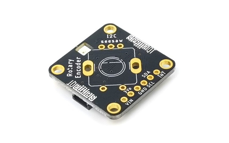Adafruit I2C QT Rotary Encoder with NeoPixel - STEMMA QT / Qwiic