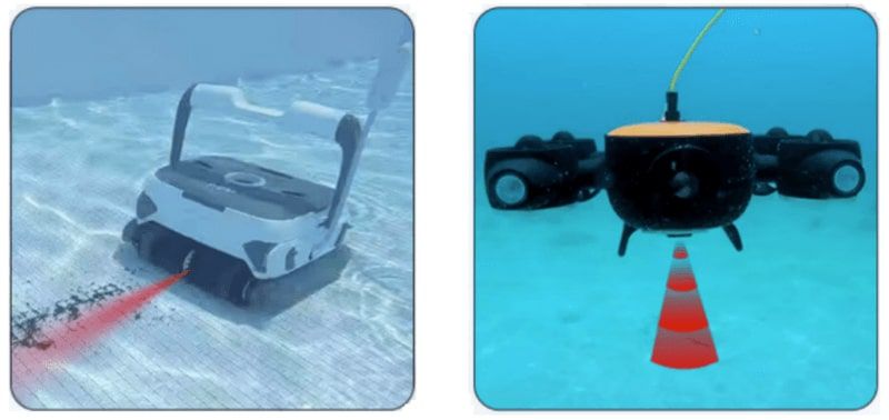 Ip68 Underwater Ultrasonic Obstacle Avoidance Sensor 