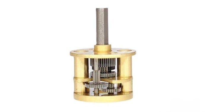 6V 680RPM G16 DC Micro Metal Gearmotor (Enclosed Gear)