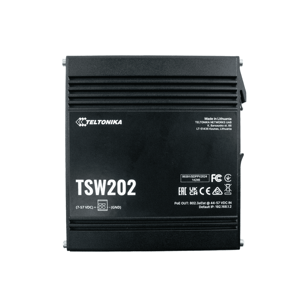 TSW202 Industrial Managed PoE+ Switch