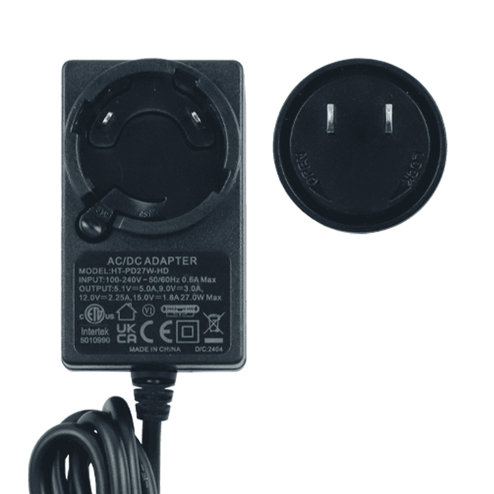 27W PD 5V 5A USB-C Universal Power Adapter for Raspberry Pi