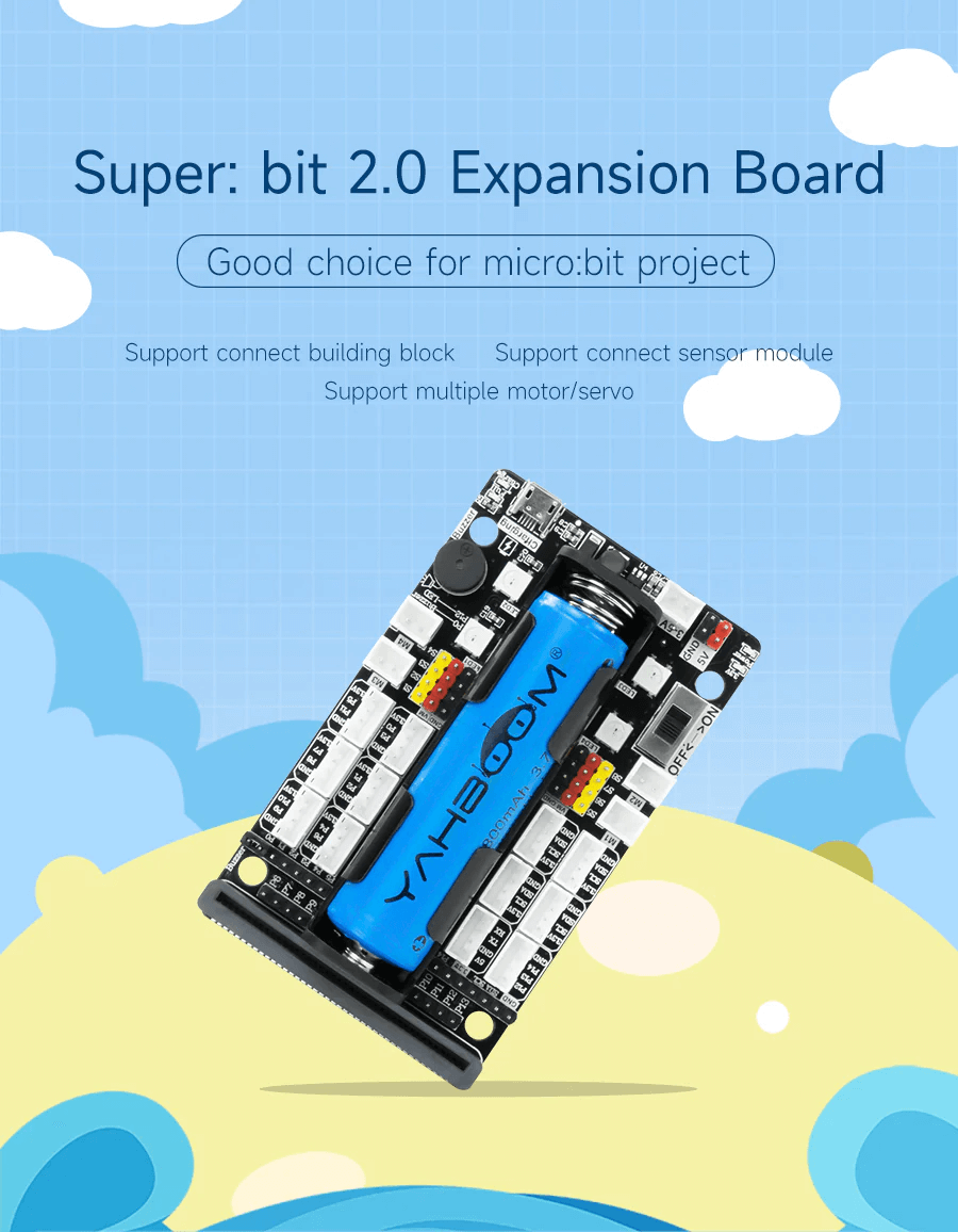 Super:bit 2.0 Expansion Board for micro:bit Bundles