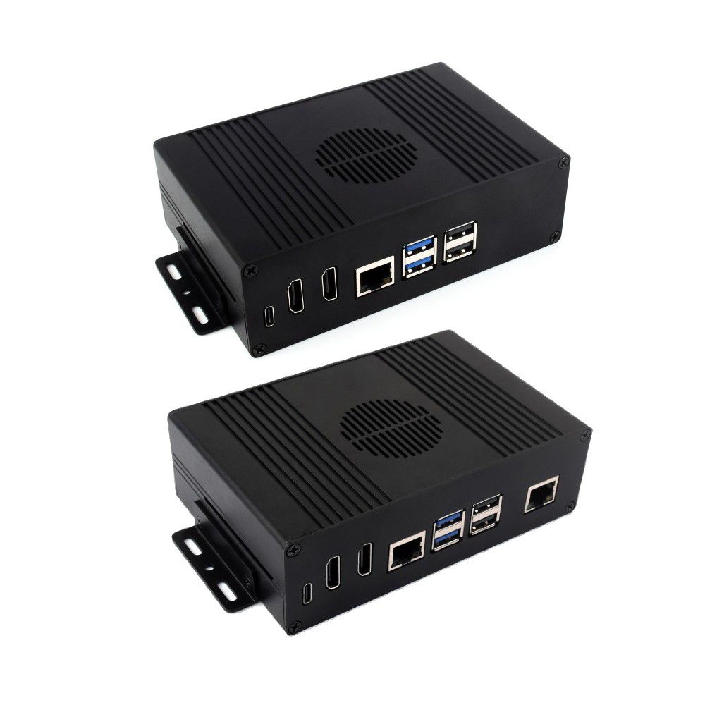 Metal Case with PCIe Expansion Board for Raspberry Pi 5