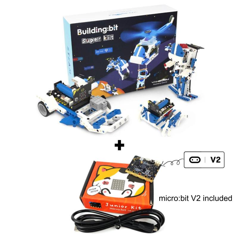 16 in 1 Building:bit Programmable Building Block Kits