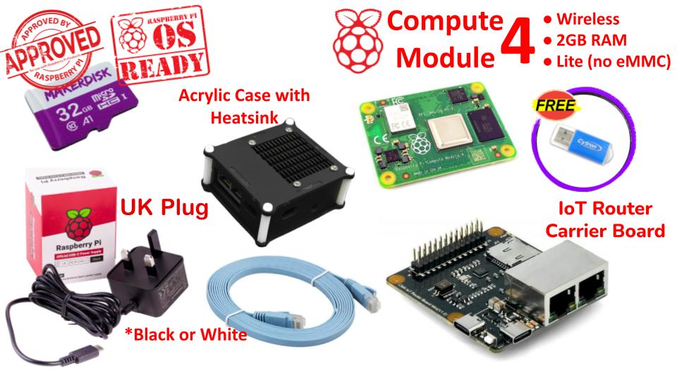 IoT Router Carrier Board Mini for Raspberry Pi CM4 and Kits