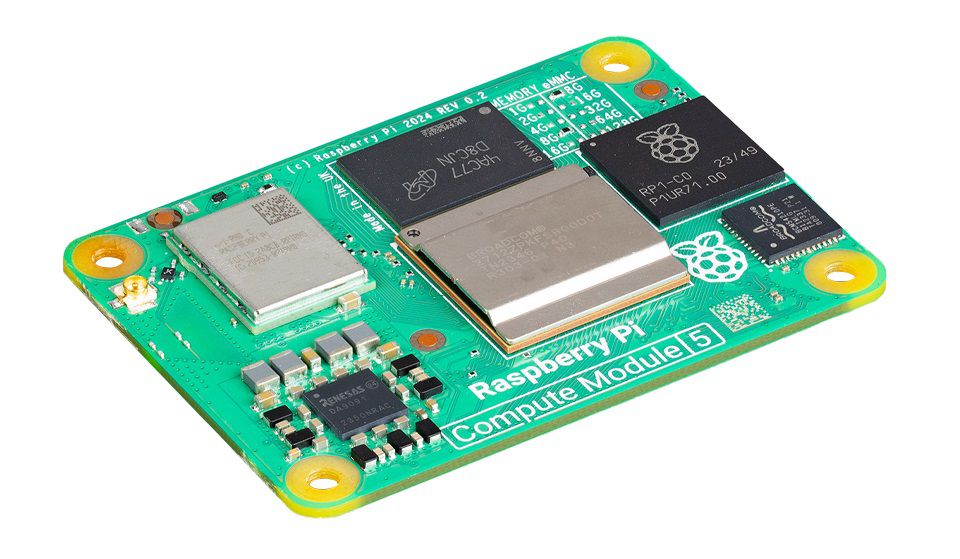 Raspberry Pi Cm5 Without Wireless Pick Ram And Emmc