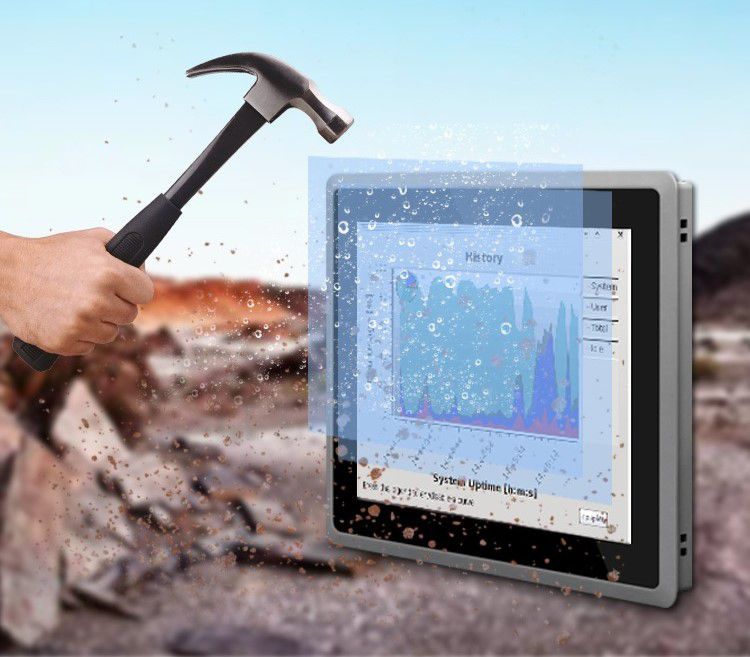 10.4 inch / 7 inch HDMI/VGA/DVI Touch Screen Display with Industrial ...