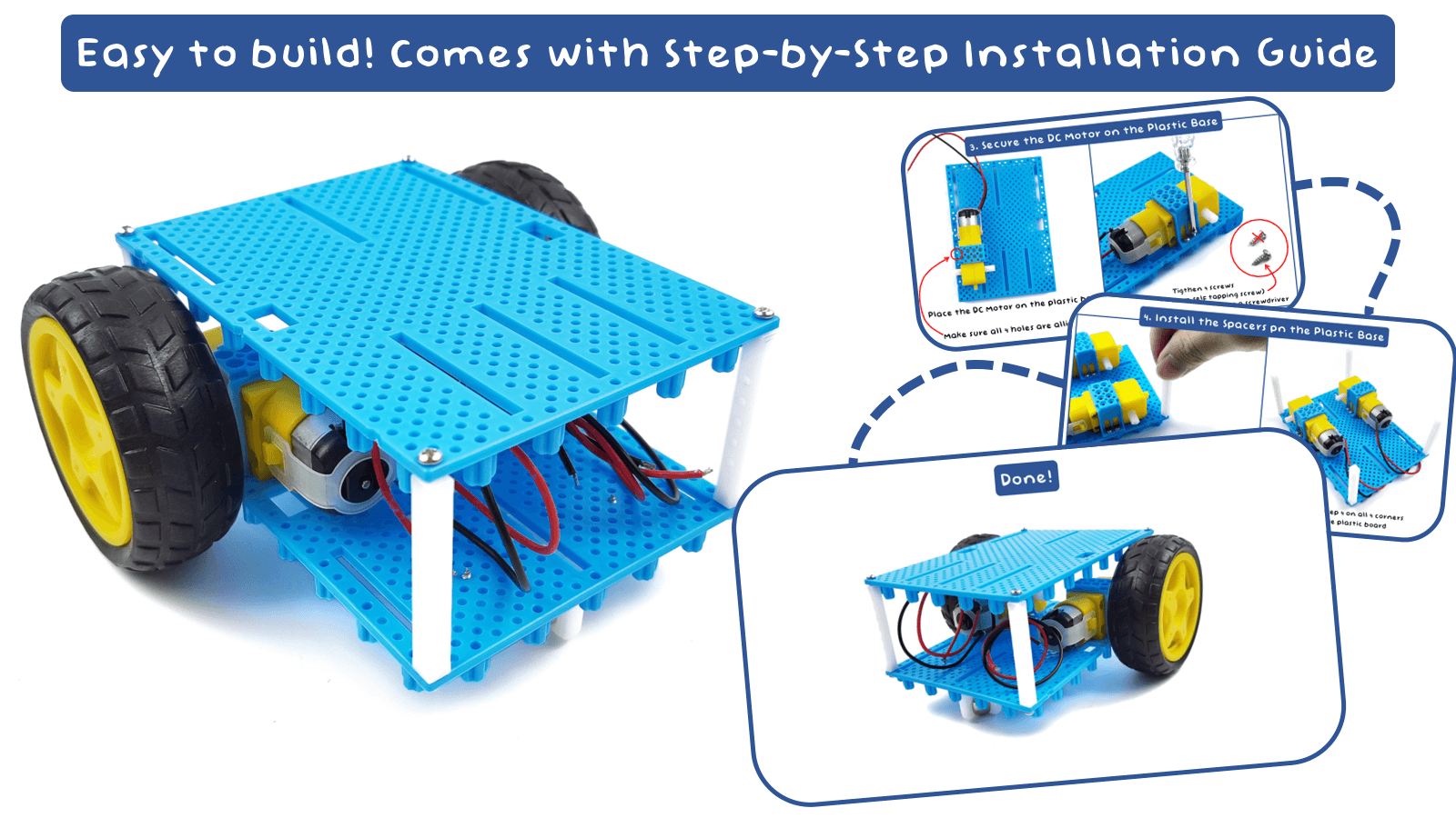 STEM Robot Building Base Kits