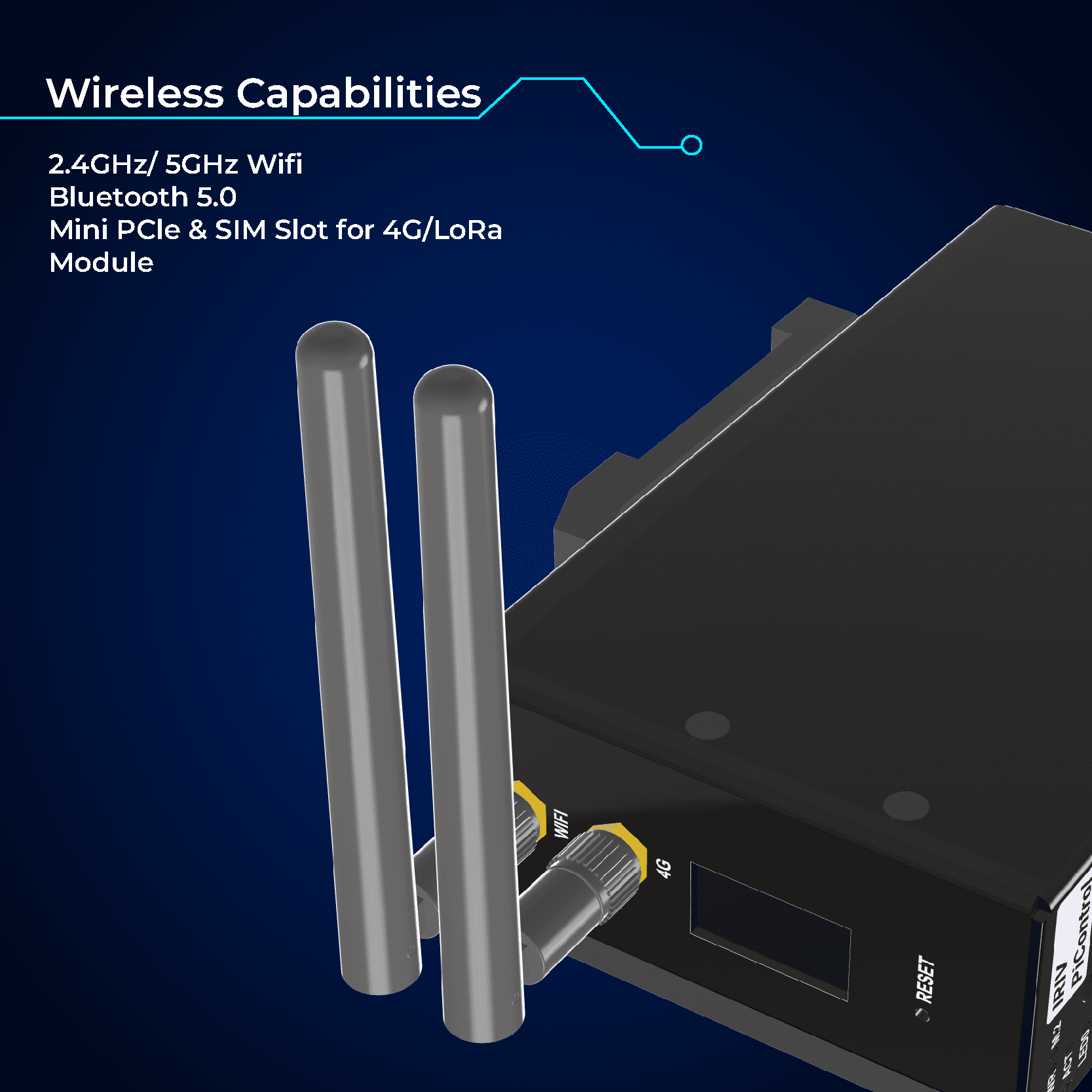IRIV PiControl - Bộ Điều Khiển Công Nghiệp IR4.0 CM4