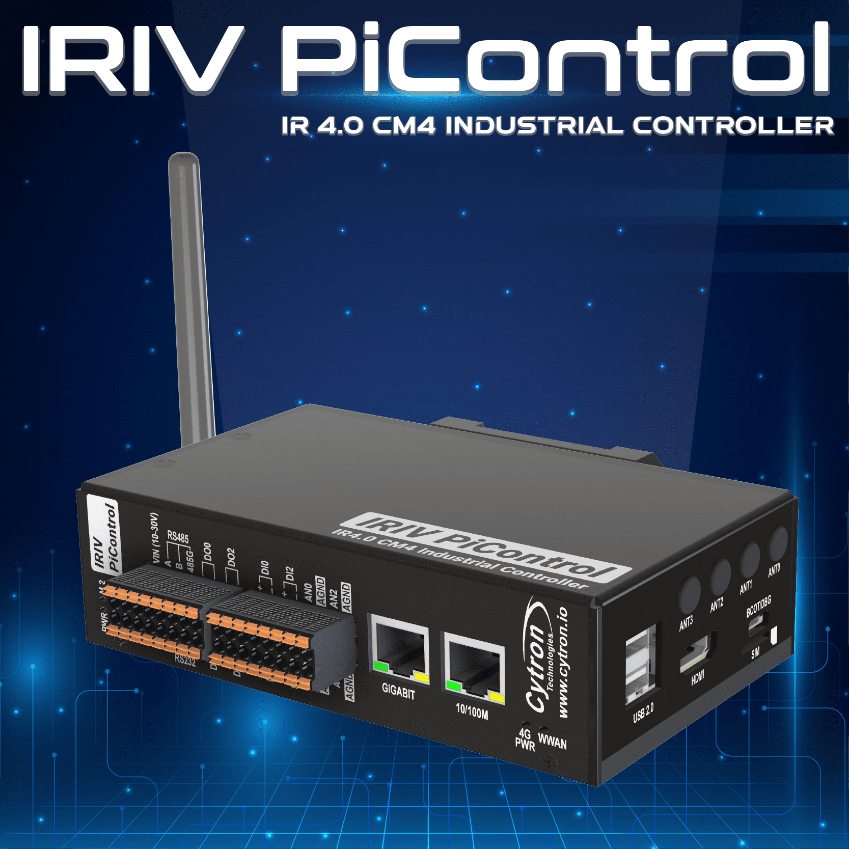 Iriv Picontrol Bộ Điều Khiển Công Nghiệp Ir4 0 Cm4