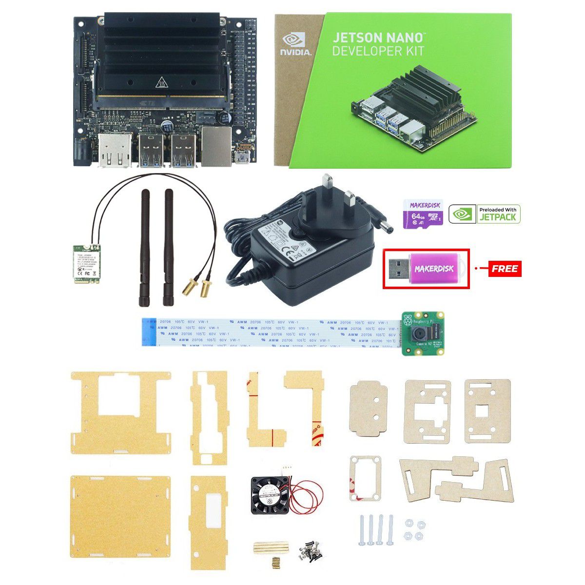 Official NVidia Jetson Nano B01 Kits