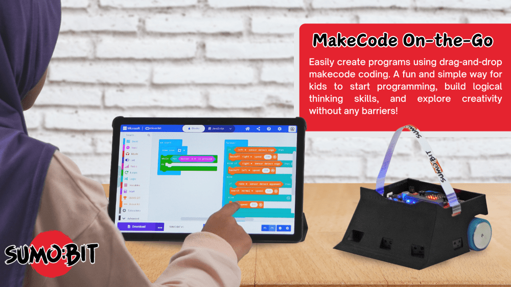 SUMO:BIT Complete Robot Kit (with micro:bit)